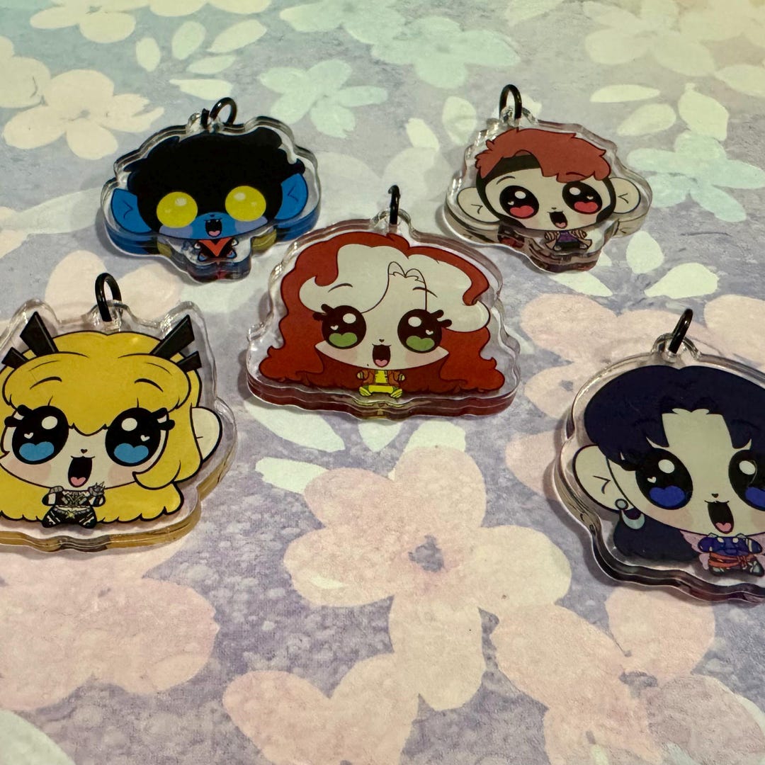 Marvel Rivals - Phone Charm - Magik - Psylock - Rogue - Gambit - Kurt ...