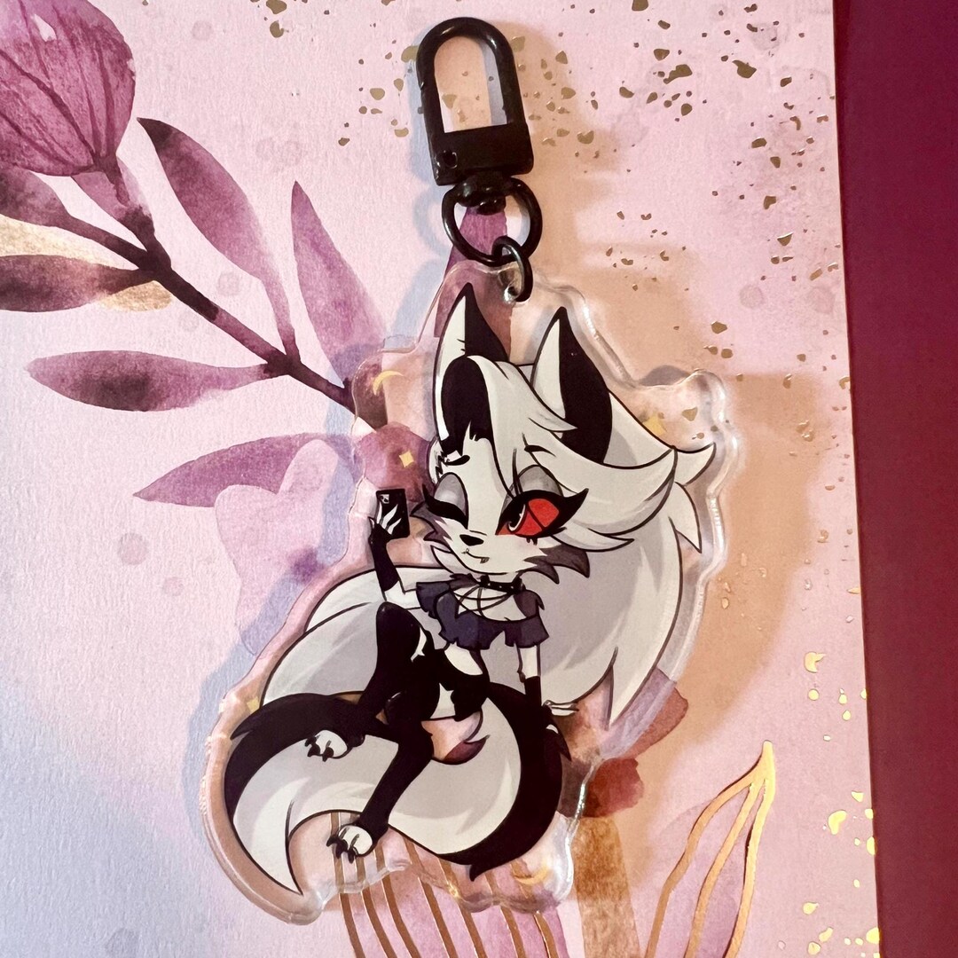 Loona Keychain Helluva Boss - Etsy