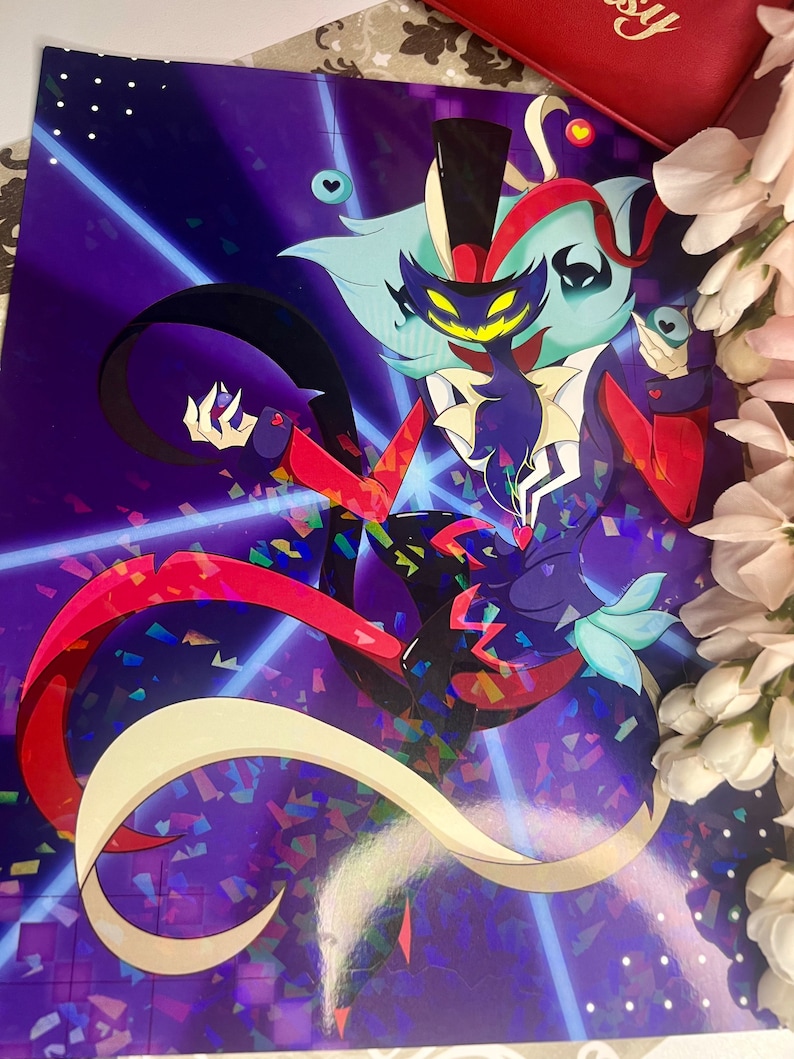 Helluva Boss Asmodeus Poster - Etsy