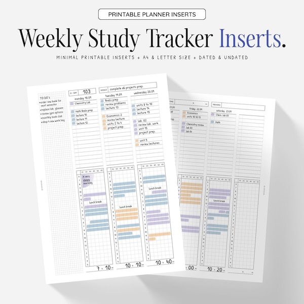 Study Planner - Etsy Australia