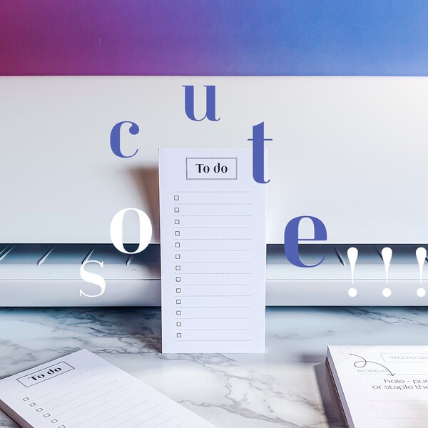 Handmade Notepad - Etsy