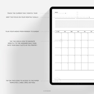 10 Minutes Hyperlinked Planner Digital Time Blocking Student Planner ...