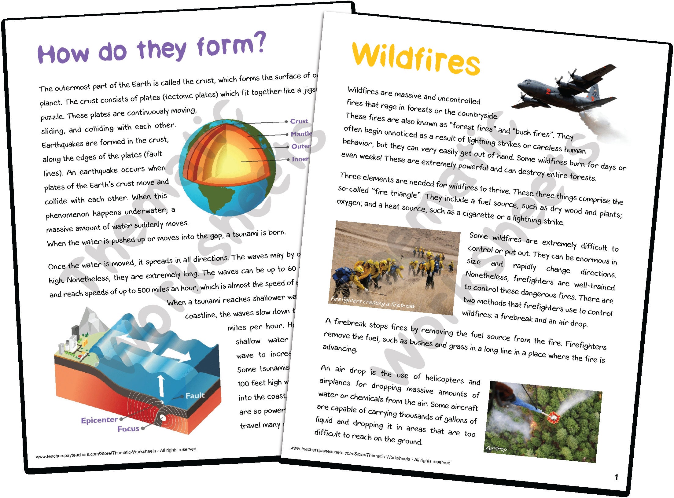 Natural Disasters Bundle - Etsy