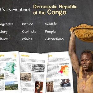 Democratic Republic of the Congo (country Study) - Etsy