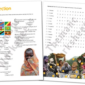 Democratic Republic of the Congo (country Study) - Etsy