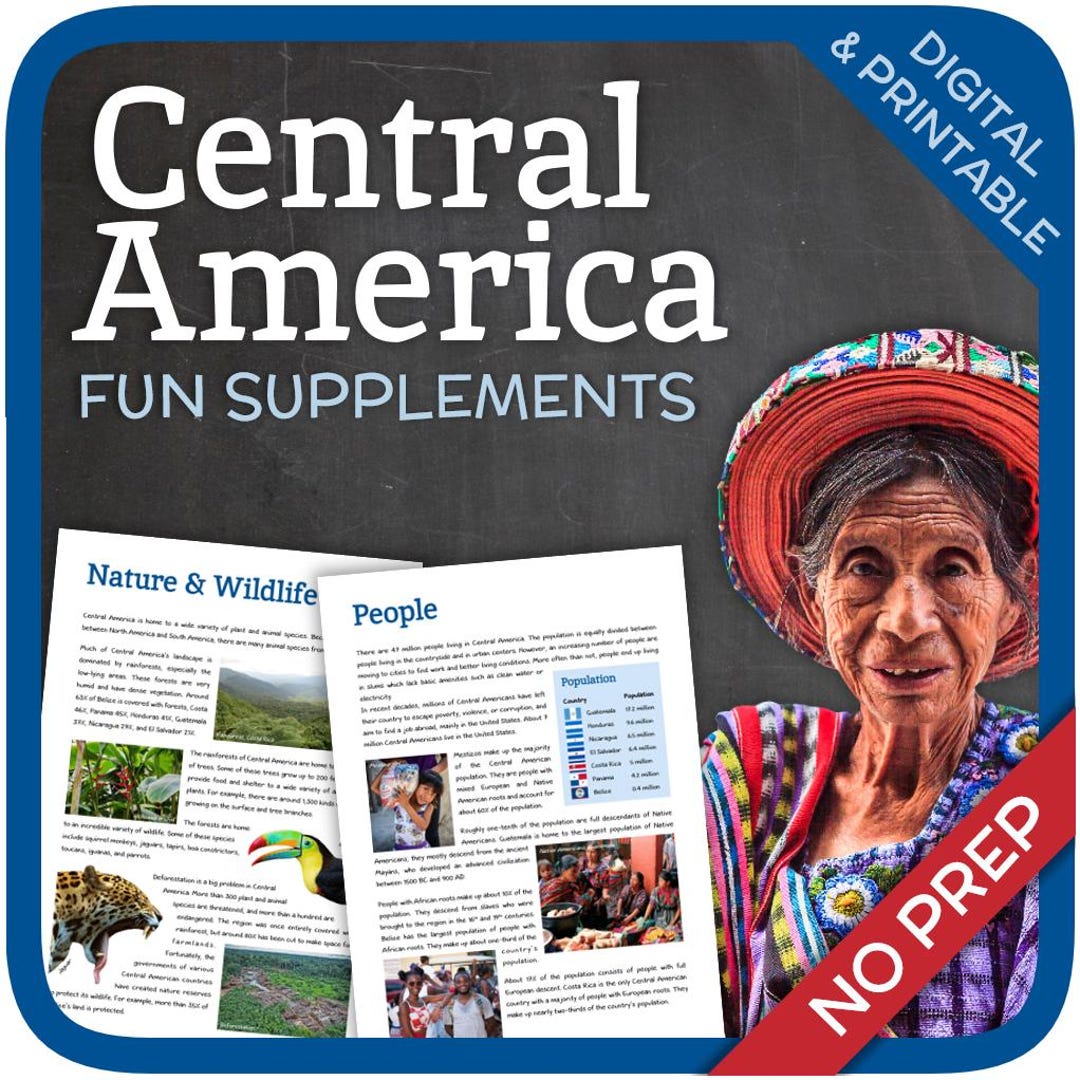 Central America - Etsy