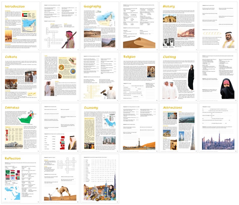 The United Arab Emirates (country Study) - Etsy