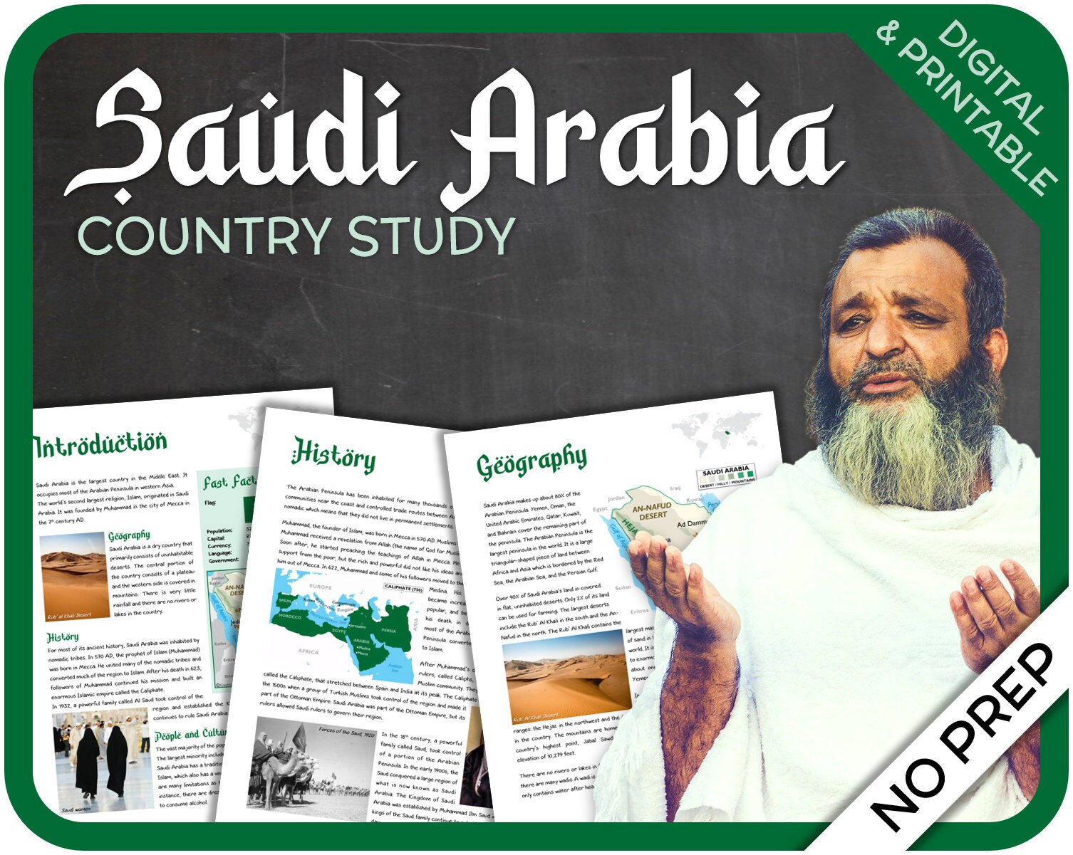 Saudi Arabia country Study - Etsy
