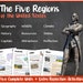 Five Regions of the United States (bundle) - Etsy