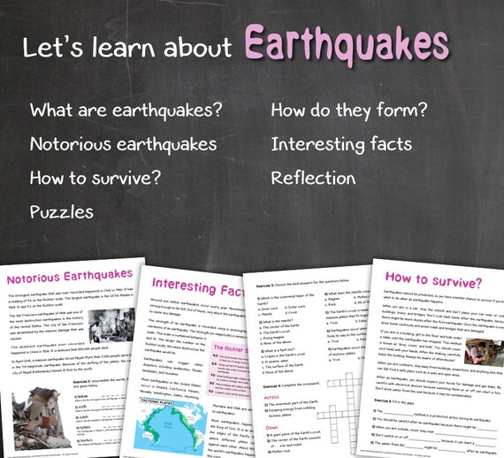 Earthquake For Kids Facts