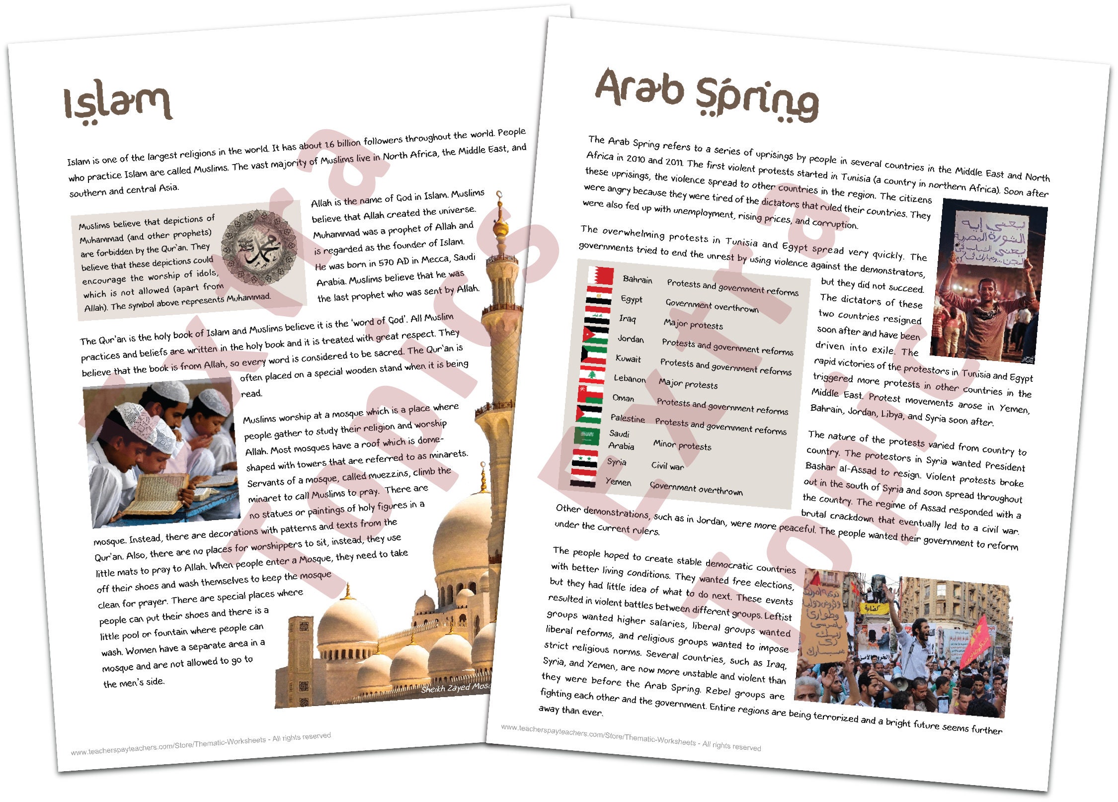 The Middle East - Etsy