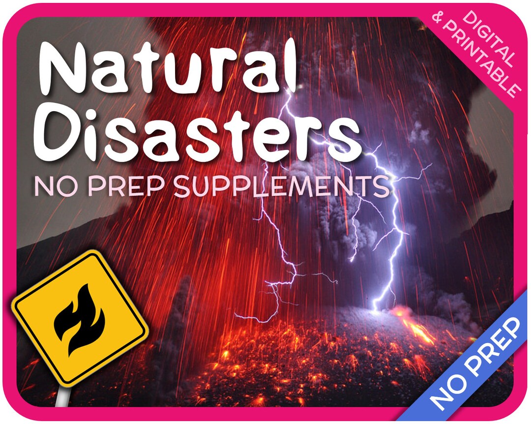Natural Disasters Bundle - Etsy