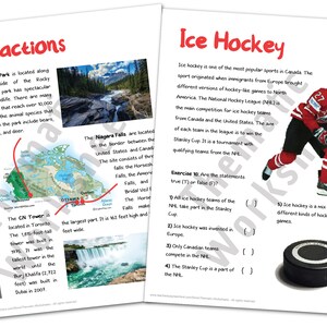 Canada (fun Stuff for Elementary Grades) - Etsy