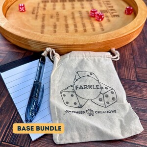 Farkle Dice Tray, Family Game Night, Board Games, Dice Games, Party ...