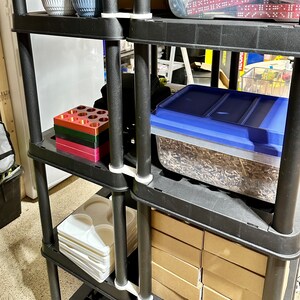Shelf Connectors for Greenmade 5-tier Utility Rack and Other Plastic ...
