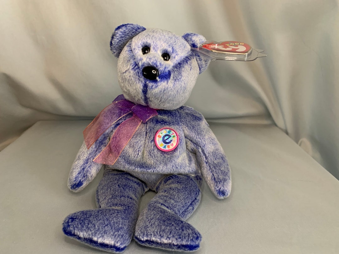 Beanie Baby Bears- Periwinkle. Bear Beanie Baby, Blue Bear Beanie Baby ...
