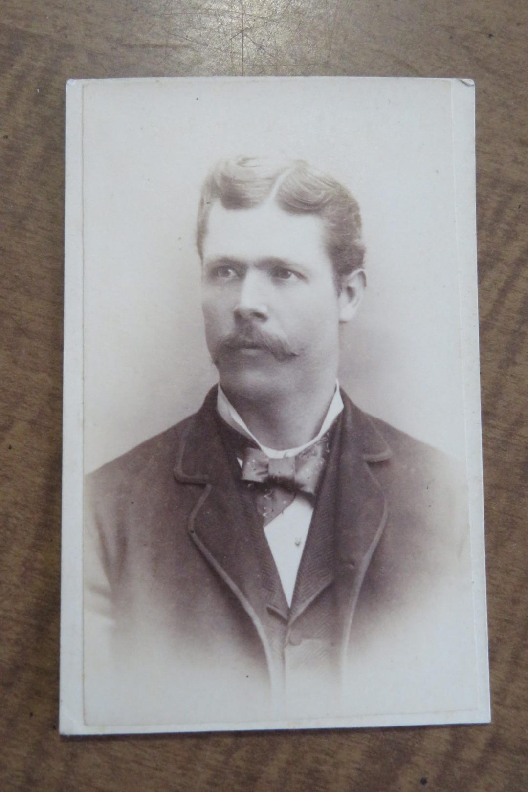 Antique CDV Photo Young Gentleman Photographer Uhlmsn St. Joseph, Mo - Etsy