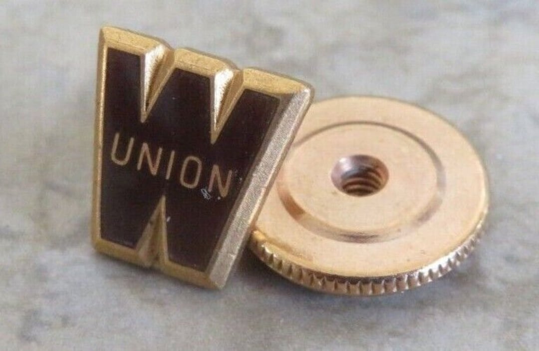 Vintage Western Union Employee Service Worker Lapel Pin - Etsy