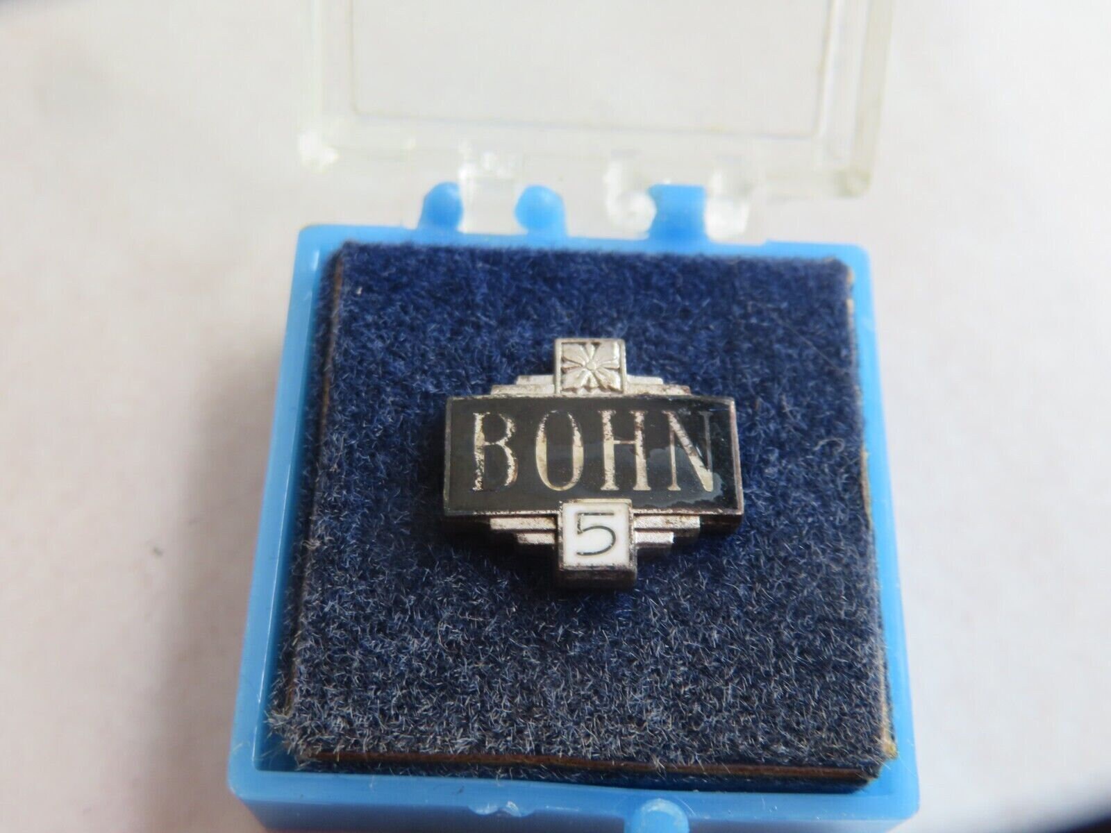 Vintage BOHN Pontiac 5 Year Employee Service Award / Sterling Gold - Etsy
