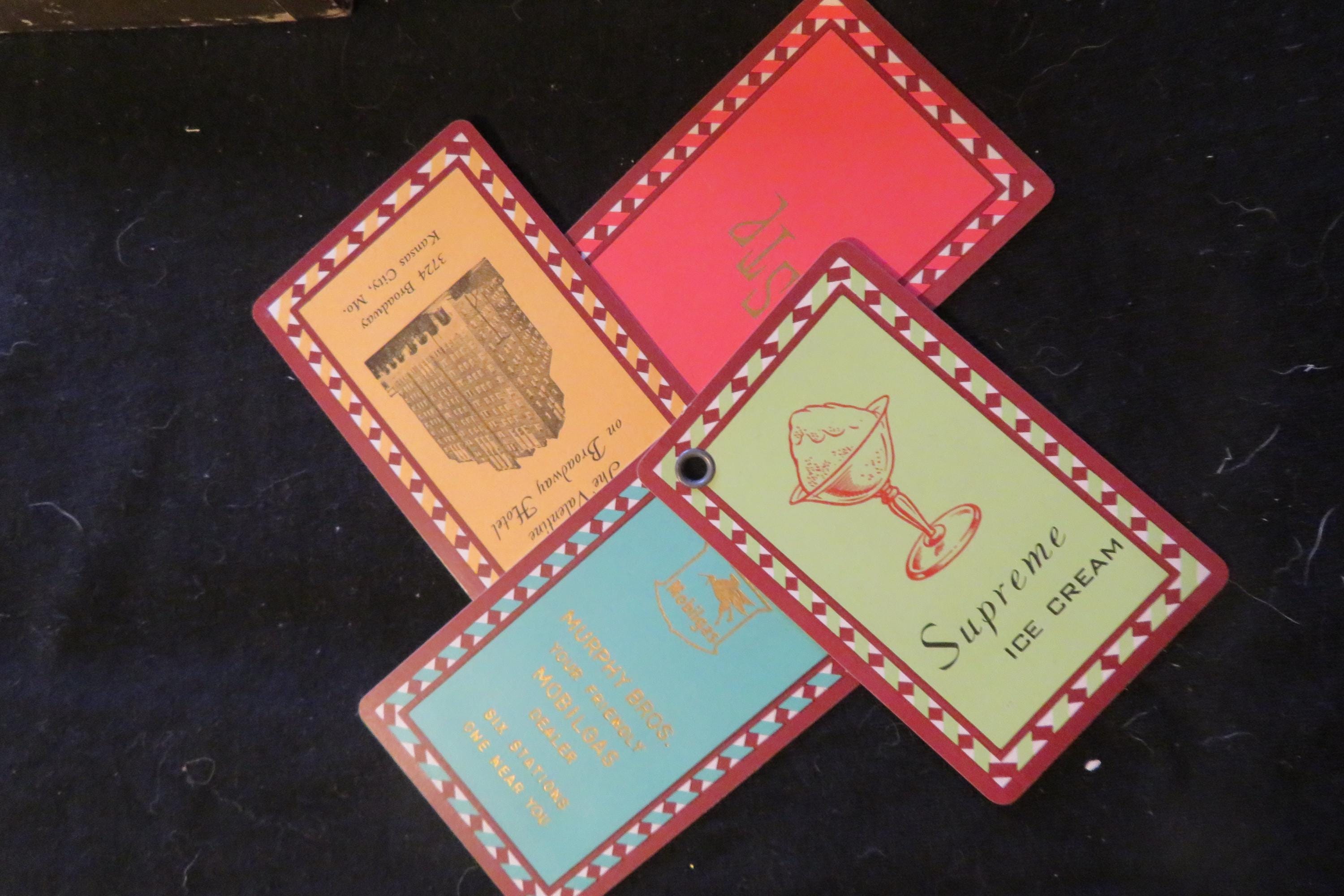 Vintage Salesman Sample Card Deck, Complete - Etsy