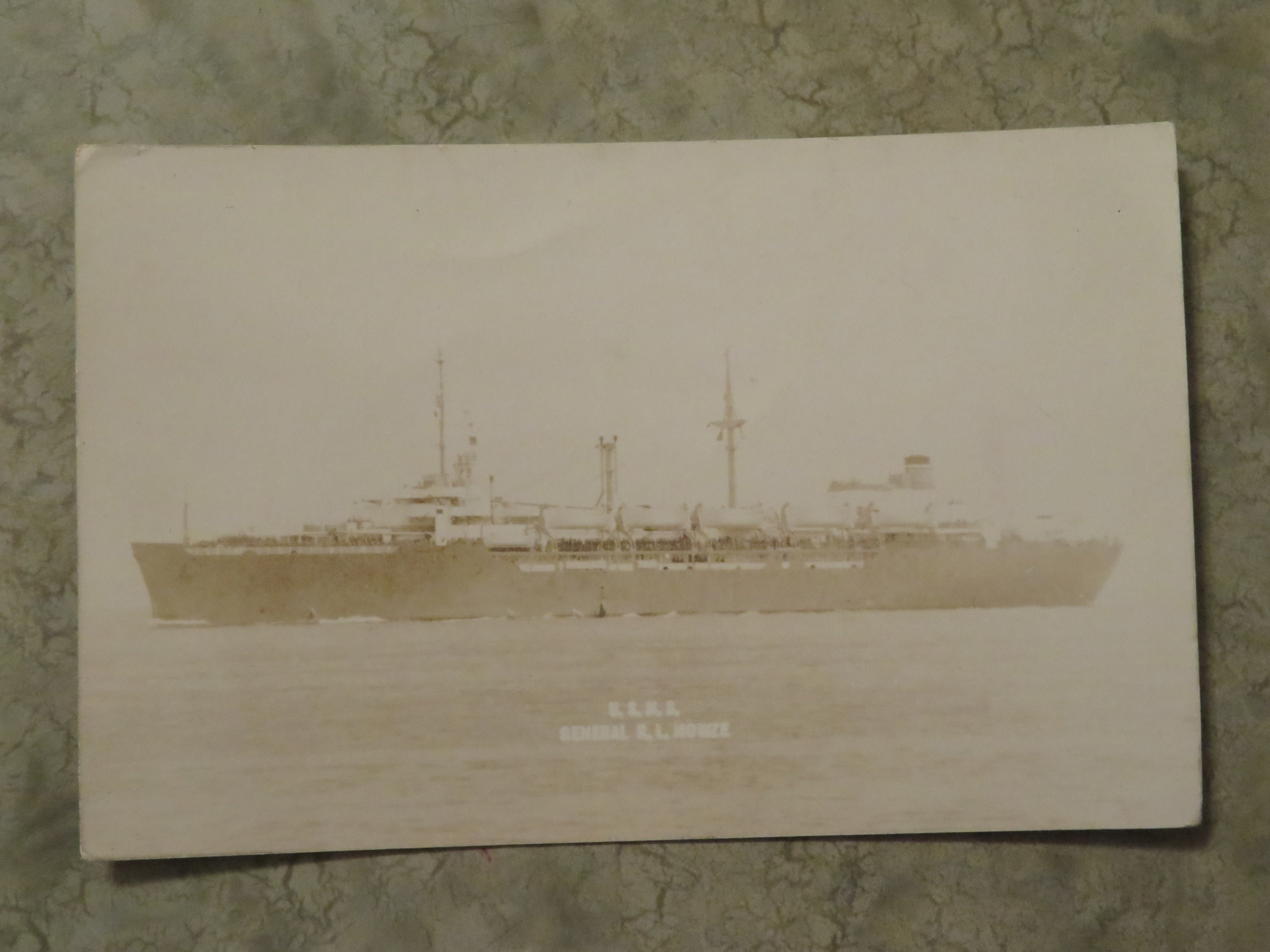 RPPC 1940's WWII US Navy Ship General R.L. Howze Real - Etsy