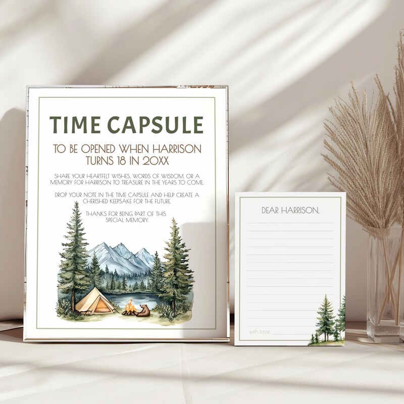 Happy Camper Card - Etsy