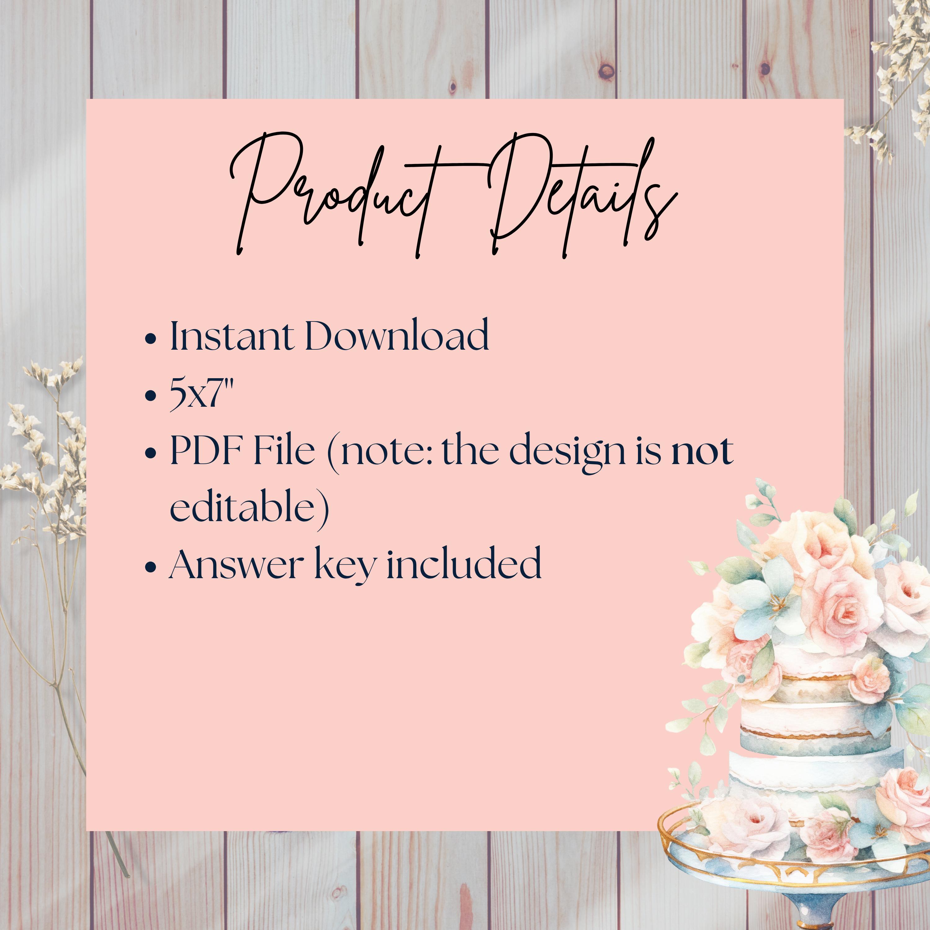 Tea Party Etiquette Trivia Quiz, Tea Party Etiquette Game Printable ...