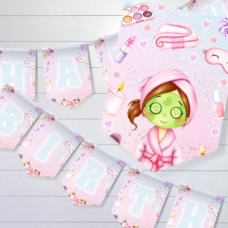 Spa Party Decorations - Etsy