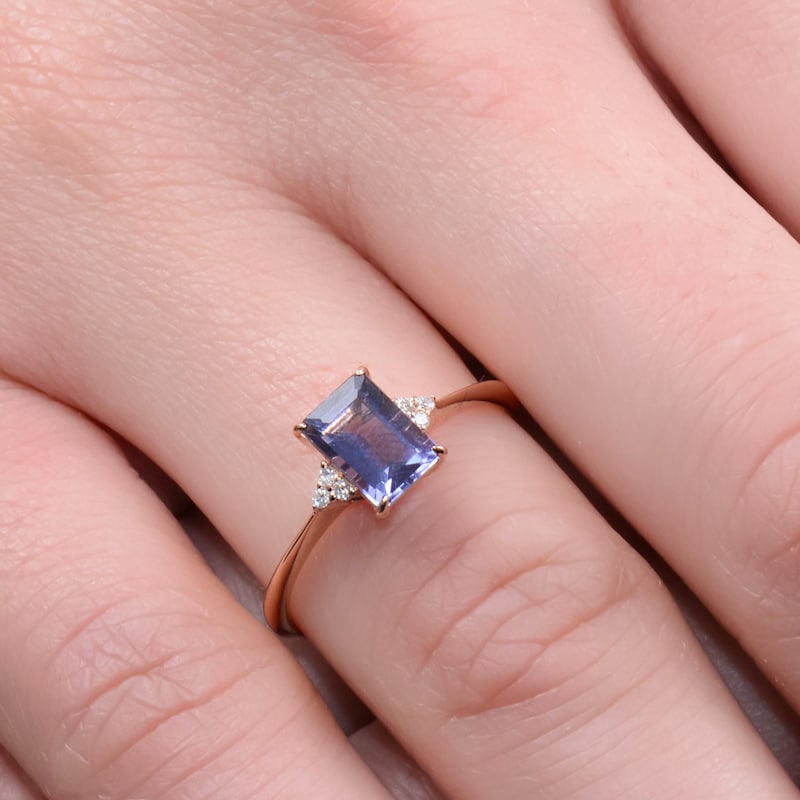 Iolite Ring - Etsy