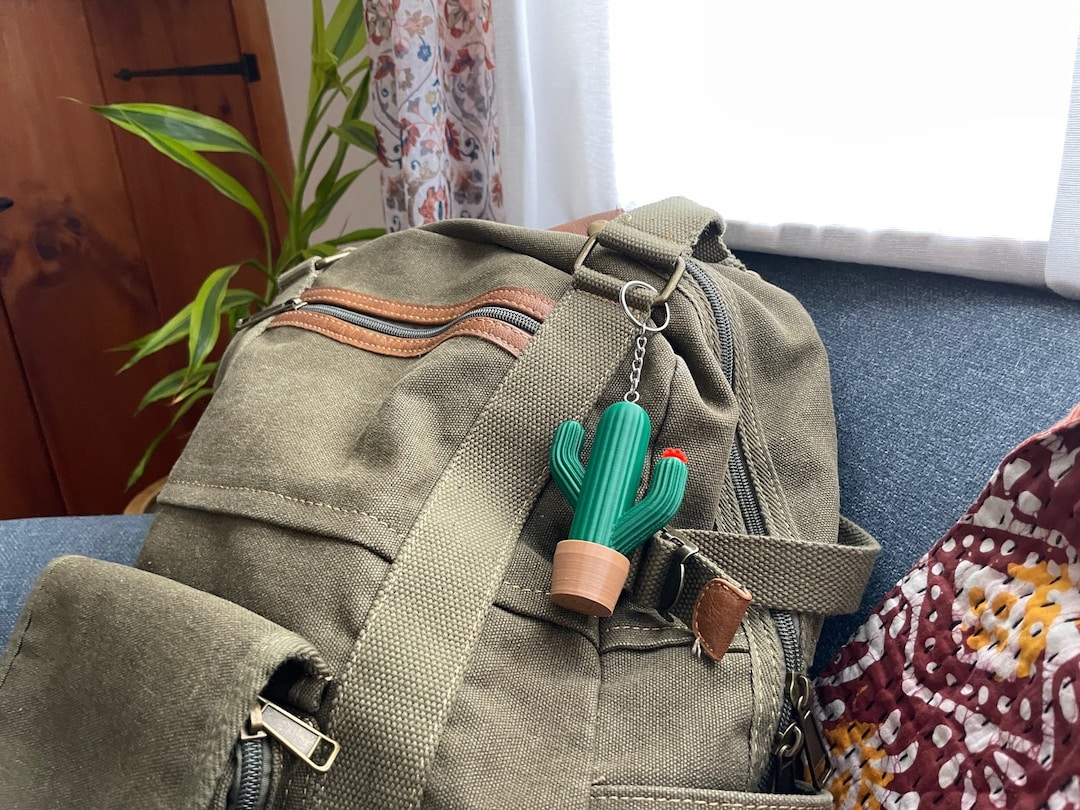 Custom Cactus Keychains - Etsy