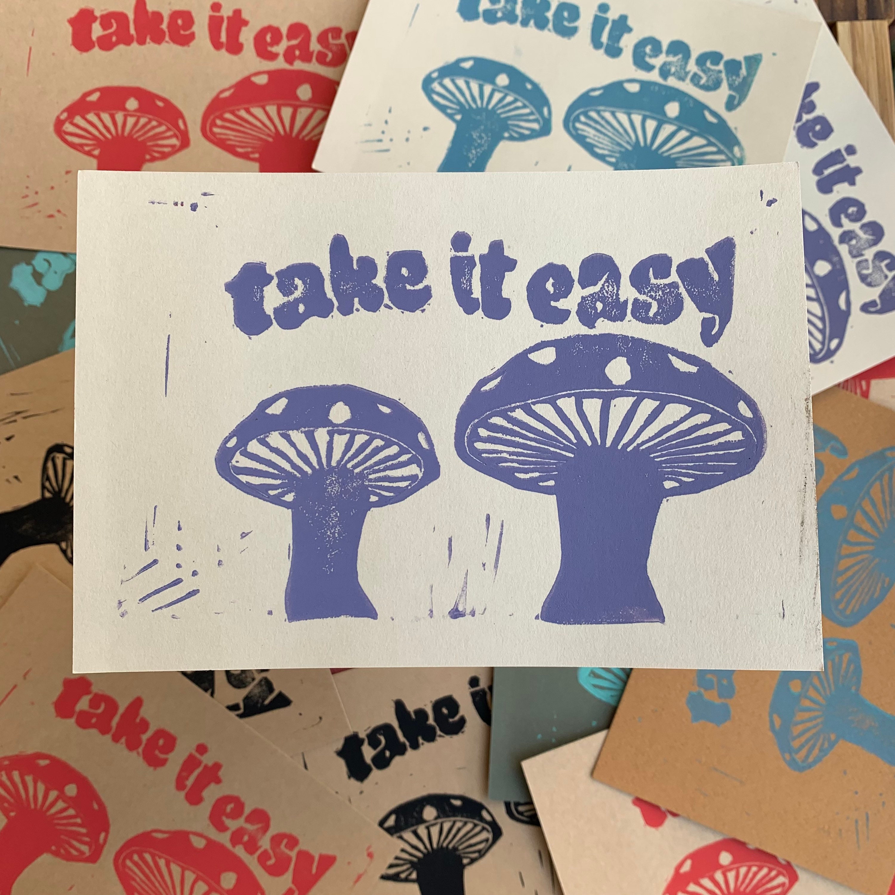 Easy Linoleum Prints