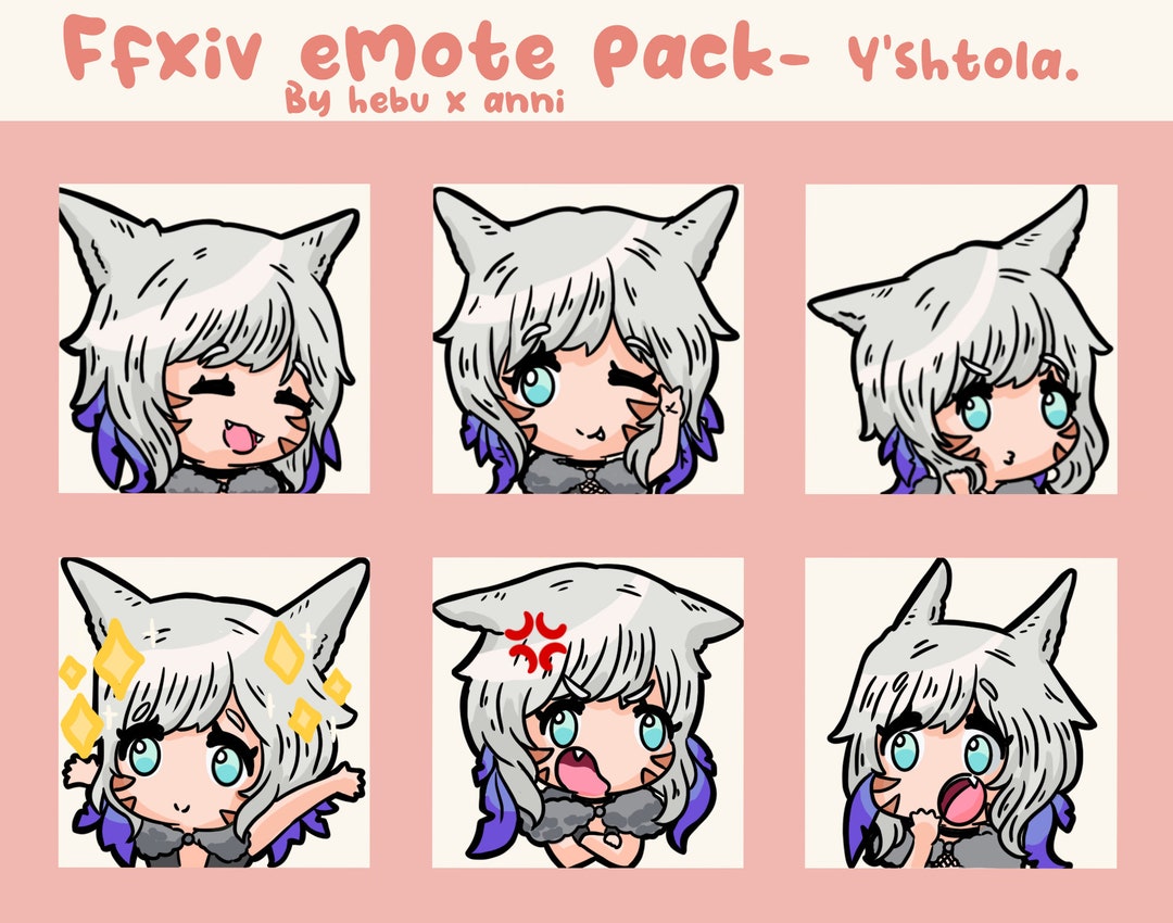 Ffxiv Emotes Endwalker Y'shtola - Etsy