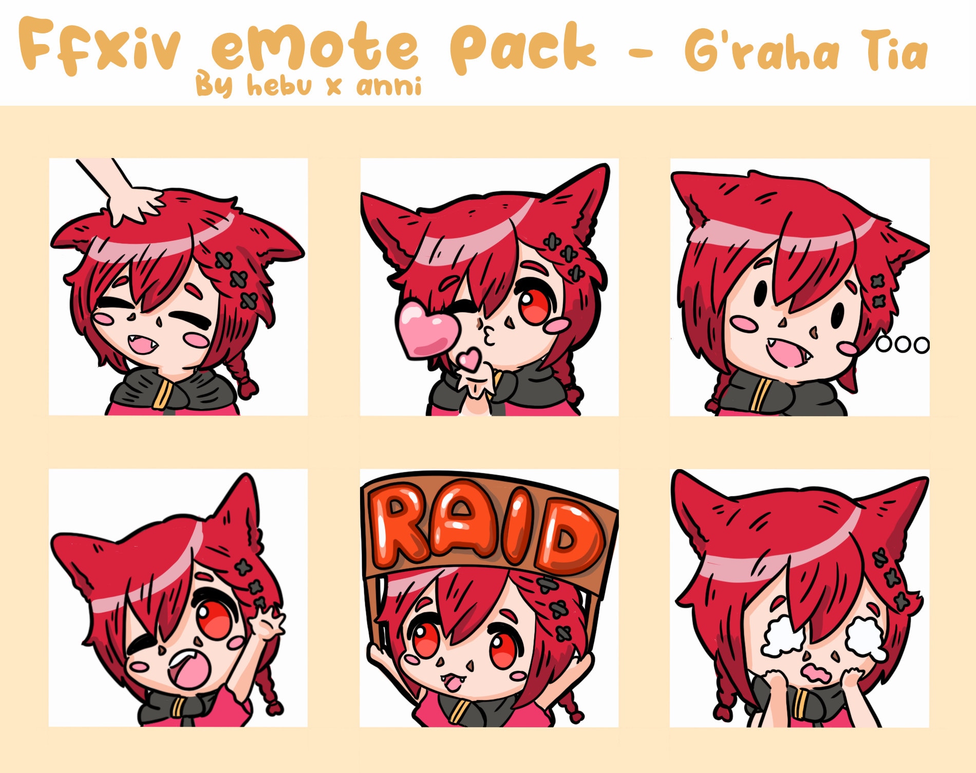 Ffxiv Emotes Endwalker G'raha Tia - Etsy