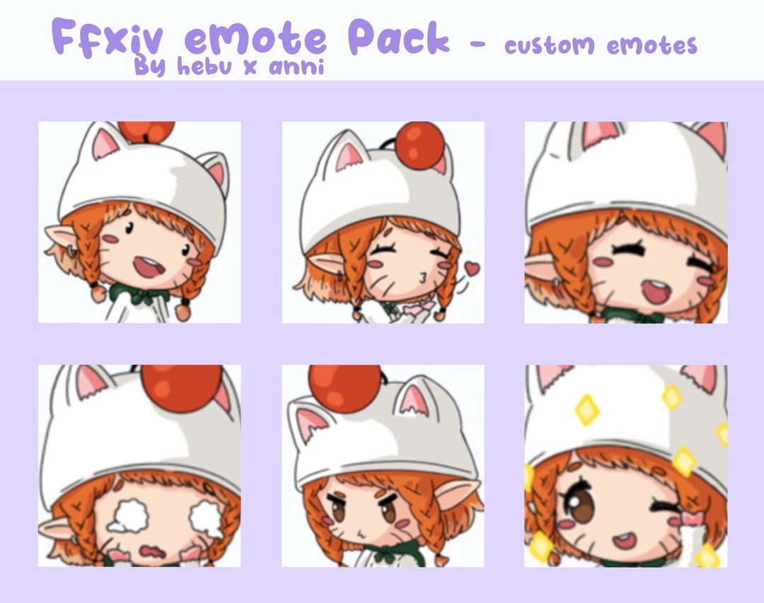 Custom Emotes/ Custom Ffxiv Emotes/ Custom Twitch Emotes/ Custom ...