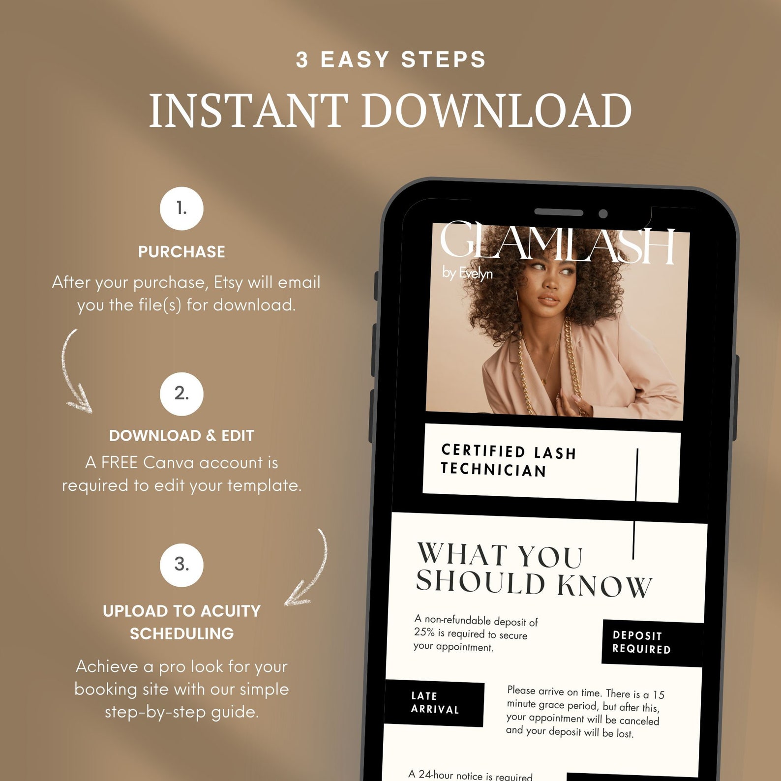 Acuity Scheduling Template Lash Tech, Acuity Booking Site, Lash Tech ...