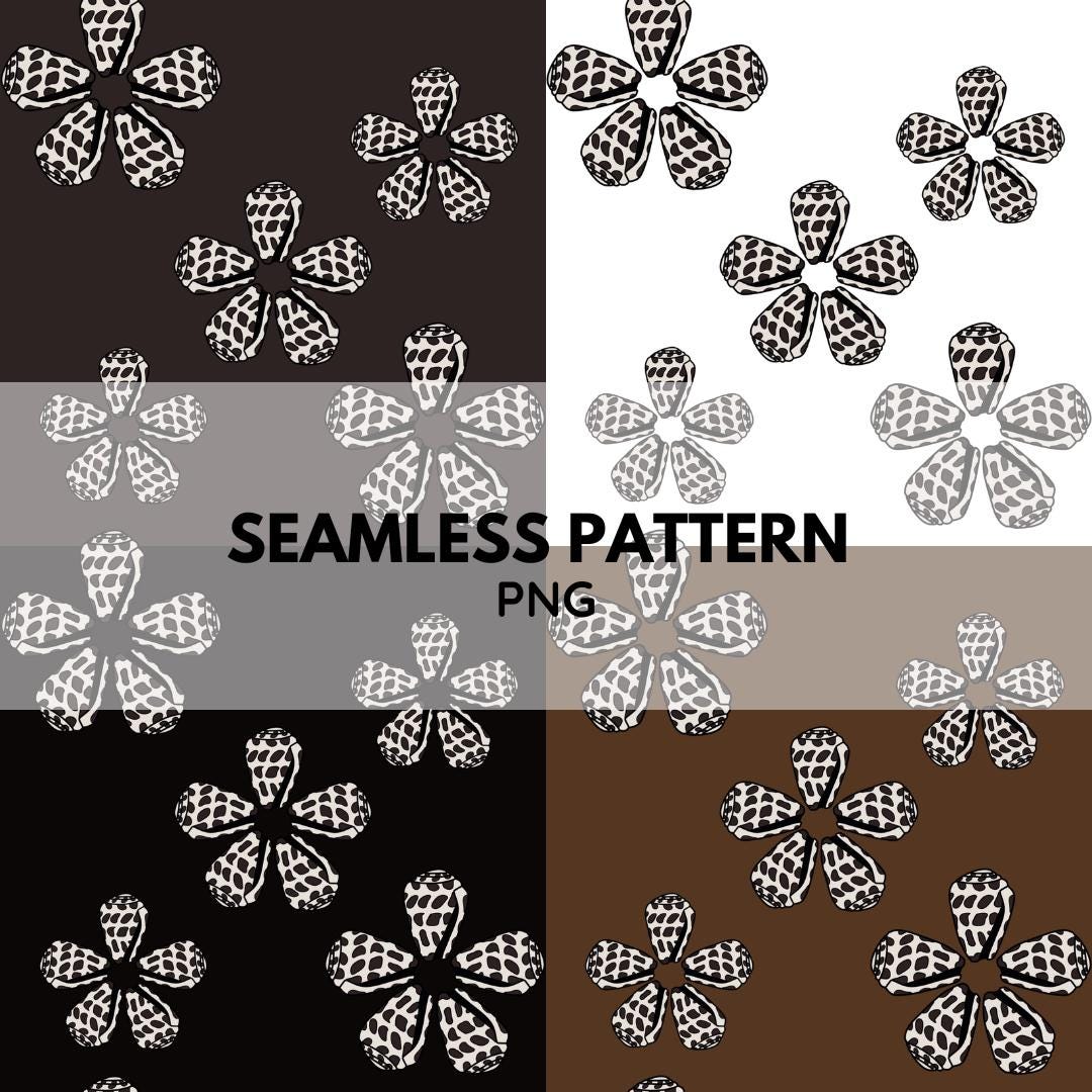 Hebrew Cone Shell PNG | Beach Shell Pattern | Pattern Print | PNG File ...