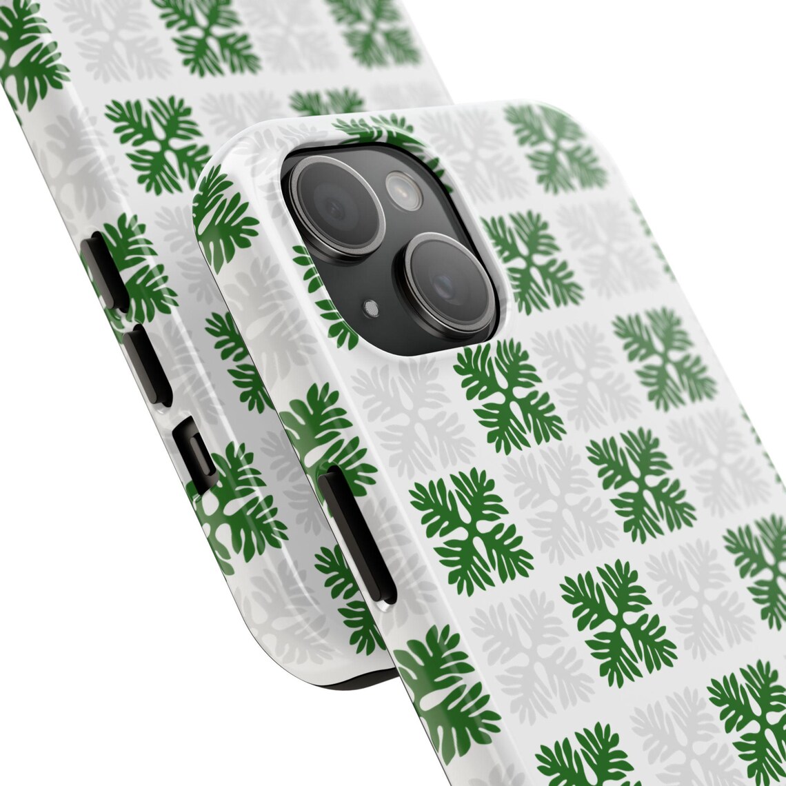 Lauae Fern Seamless Pattern Hawaiian Quilt Pattern Design PNG Image ...