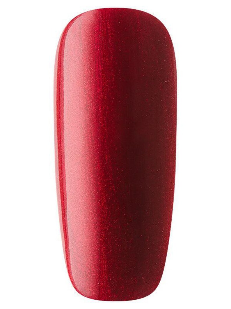 Gellac Nail Polish Base & Color Step 1. Dark Red Gel Polish Without ...