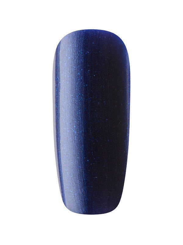 Dark Blue Metallic Nail Polish. Sophin 0179. Deep Blue Lacquer With ...