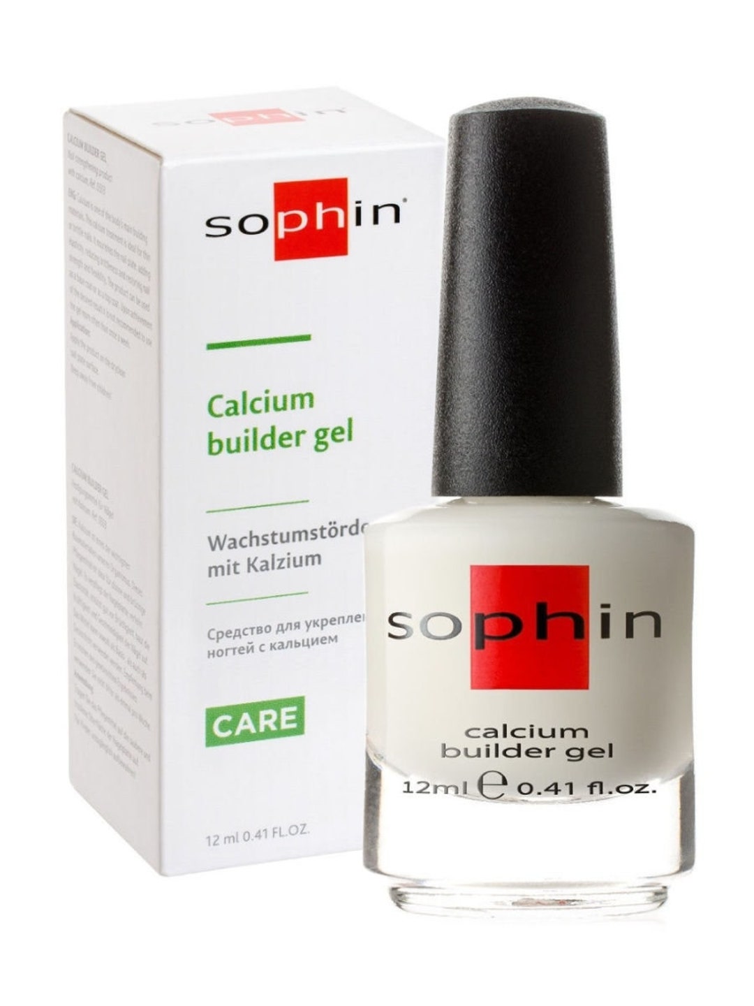 Calcium Builder Gel. Nail Strengthener for Weak, Thin and Brittle Nails ...