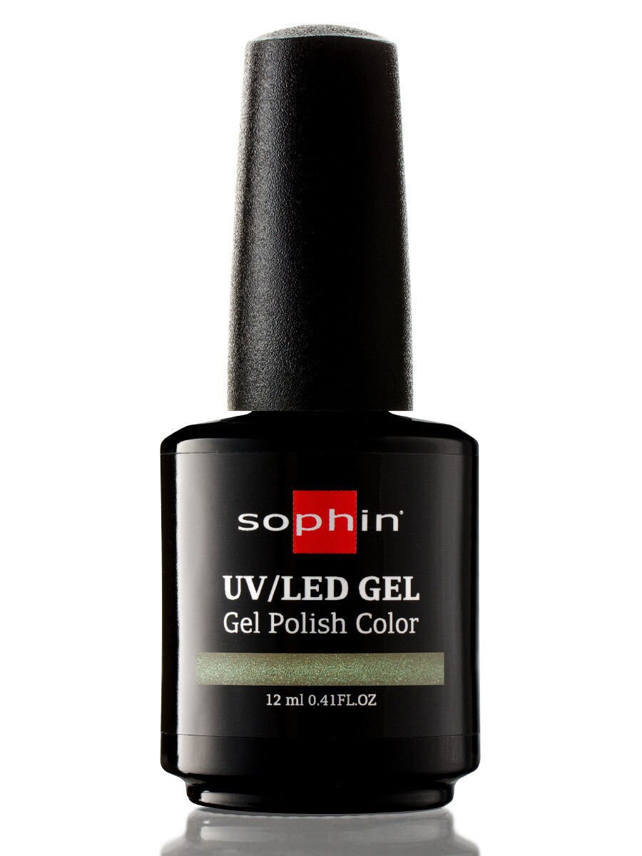 Green Gel Polish With Cat's Eye Effect. Sophin 0710 CAT EYE GREEN ...