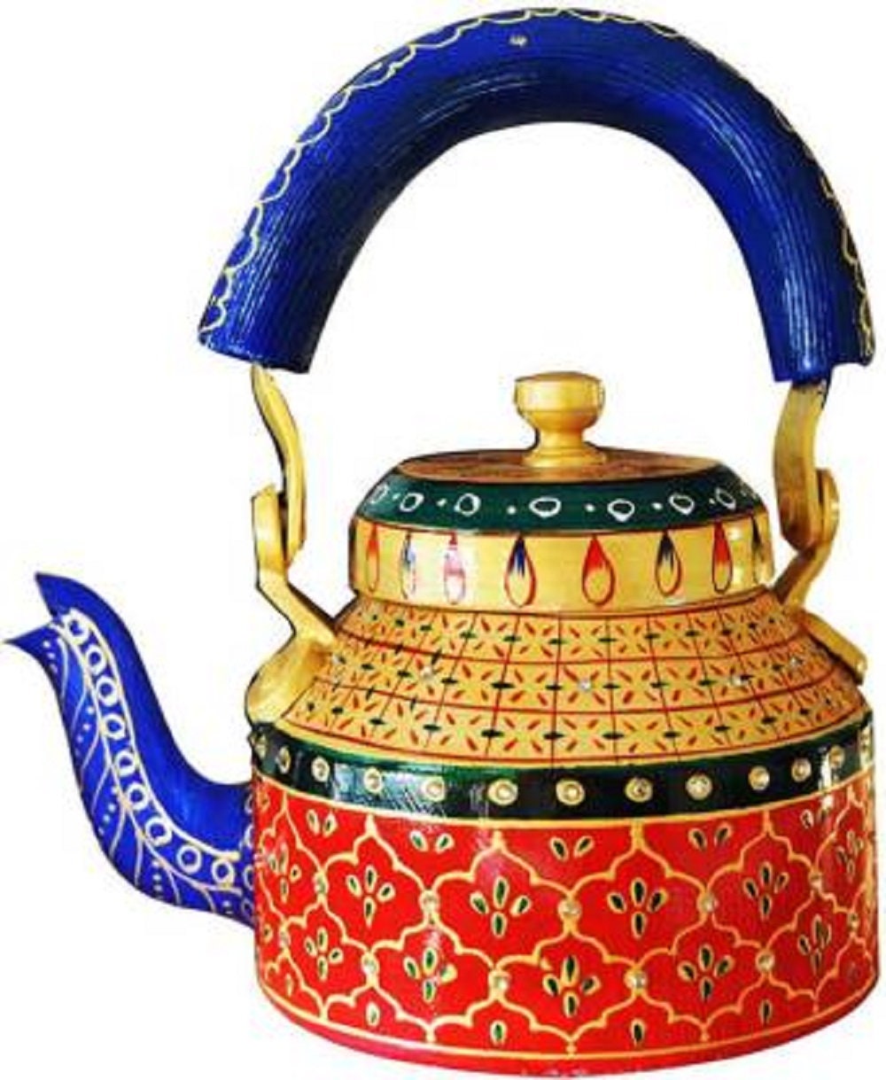 Indian Tea pot Tea set Tea kettle Aluminium pot Indian | Etsy