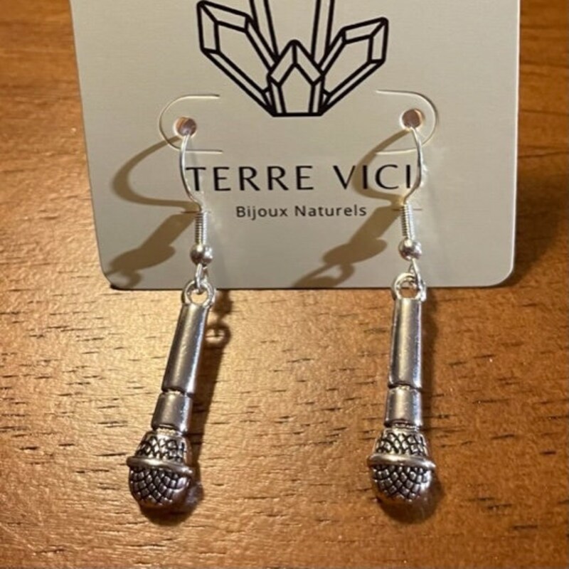 Microphone Earrings - Etsy
