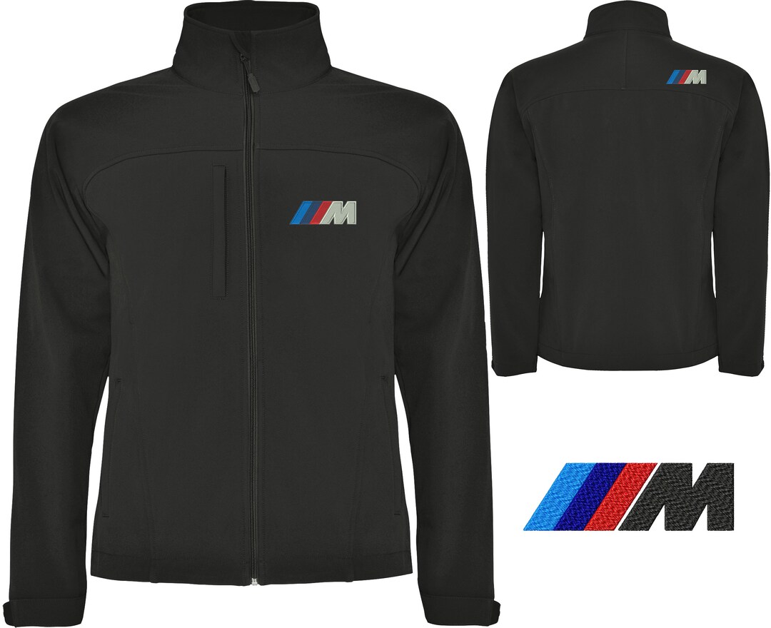 Logos Embroidered BMW M-power BMWM on Softshell Veste Jacket Blouson ...