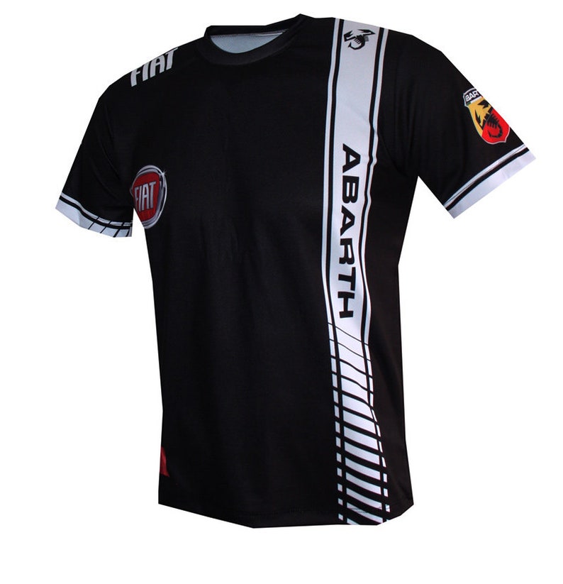 Fiat Abarth T-shirt Rally Tuning Maglietta Camiseta Personalised ...