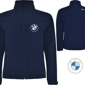 Logos Embroidered BMW M-power BMWM on Softshell Veste Jacket Blouson ...