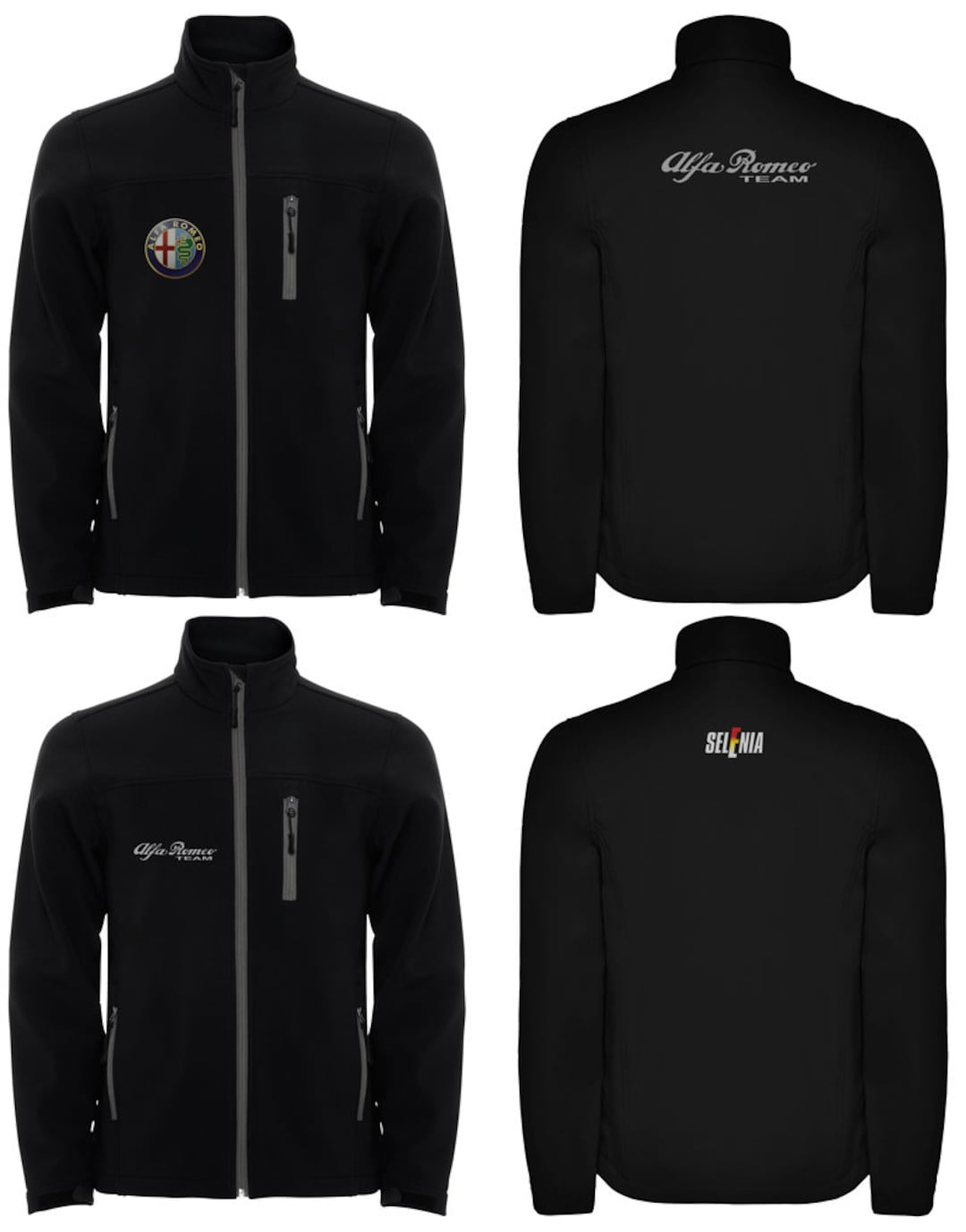 Alfa Romeo Softshell Veste Jacket Blouson Chaqueta Giacca Gift Idea ...