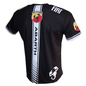 Fiat Abarth T-shirt Rally Tuning Maglietta Camiseta Personalised ...