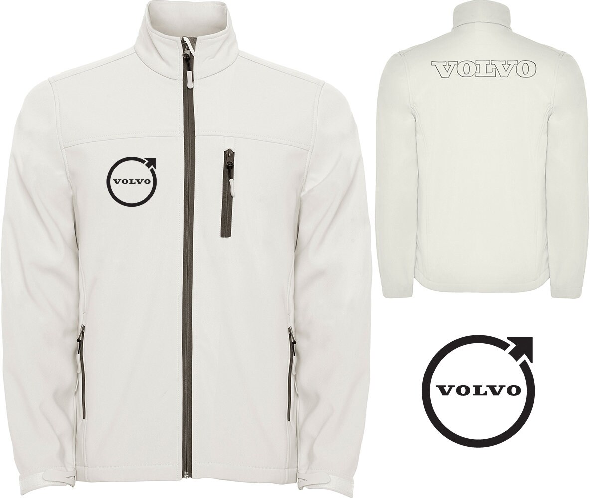 Volvo Softshell Veste Jacket Blouson Chaqueta Giacca Gift Idea Cadeau Embroidered Logo - Etsy