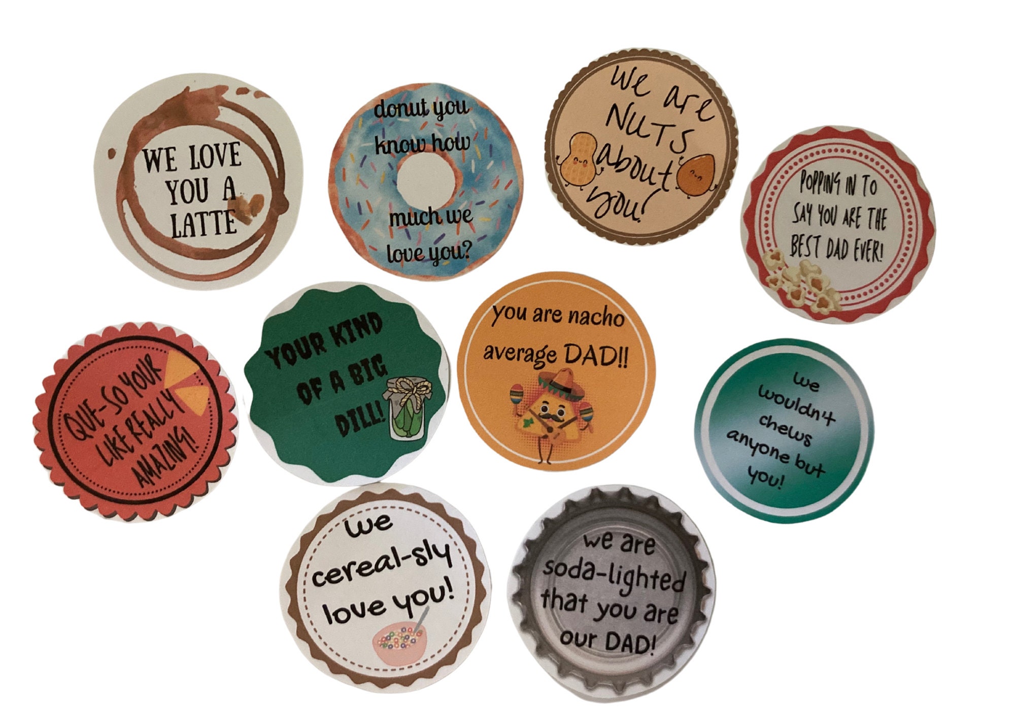 Father's Day Gift Basket Labels, Father's Day Gift, Dad Gift, Food ...